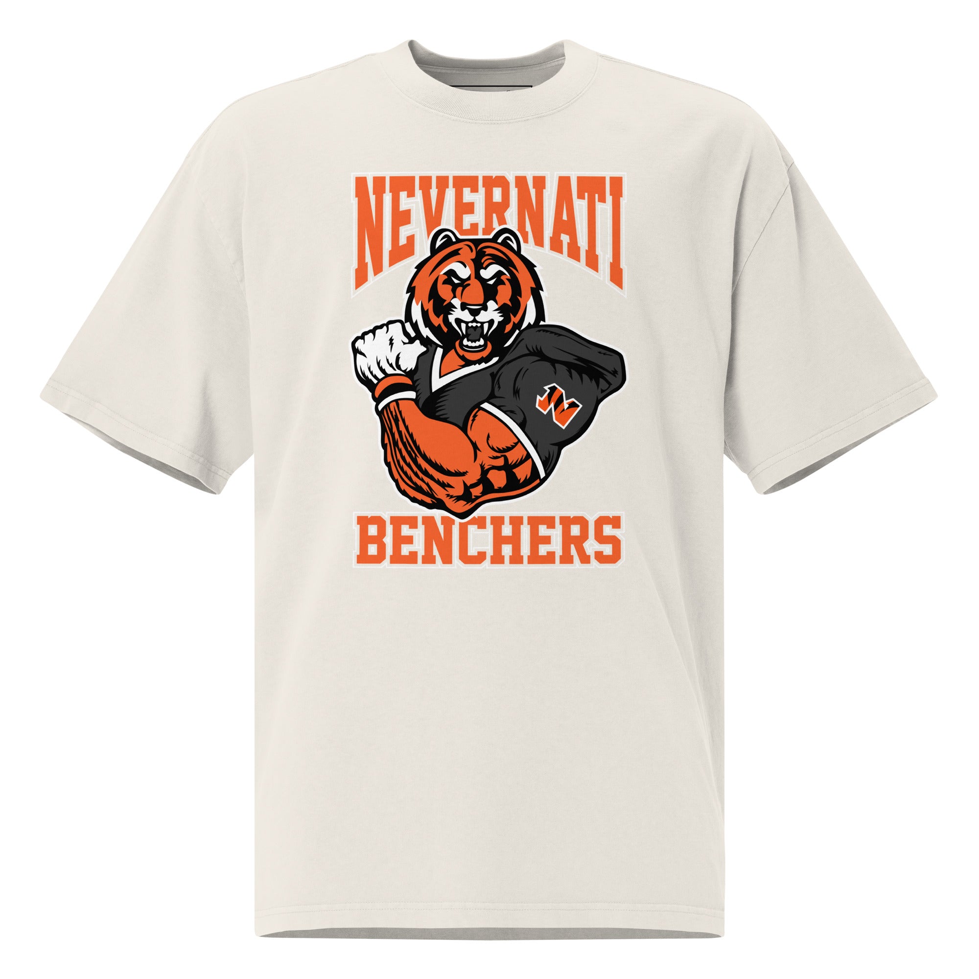 NEVERNATI BENCHERS Oversized T-Shirt – DomMerch